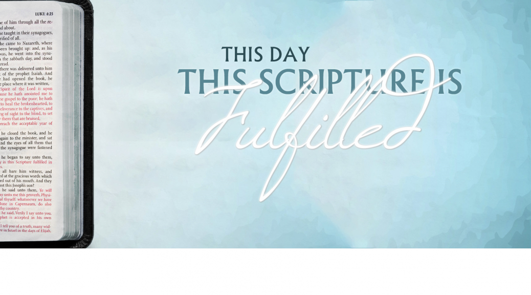 24-0609 This Day This Scripture Is Fulfilled | Sierra Vista Fellowship